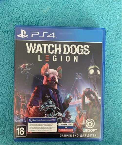 Watchdogs legion на ps4