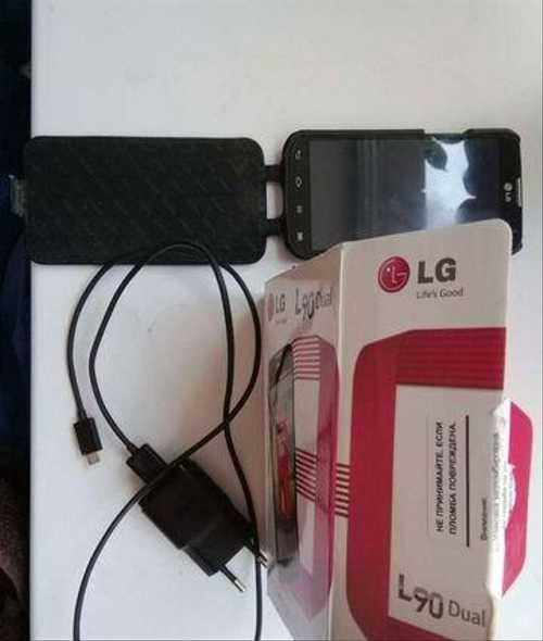 Смартфон LG L90 Dual в полном комплекте