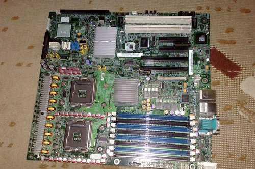 Двухпроцессорная серверная MB intel S5000PSL
