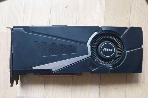 Видеокарта gtx 1080 MSI Aero 8GB