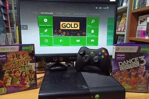 Xbox360 E 250 Kinect Gta5 + 31 Игра