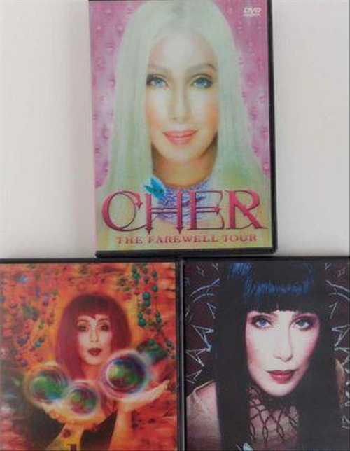 Cher DVD live & video