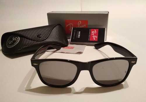 Очки Ray Ban Wayfarer Зеркальные 2132 Рейбан новые