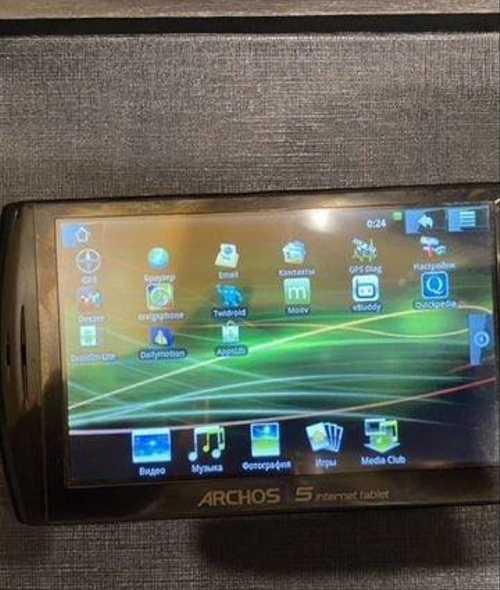 Планшет/телефон Archos 5 Internet tablet