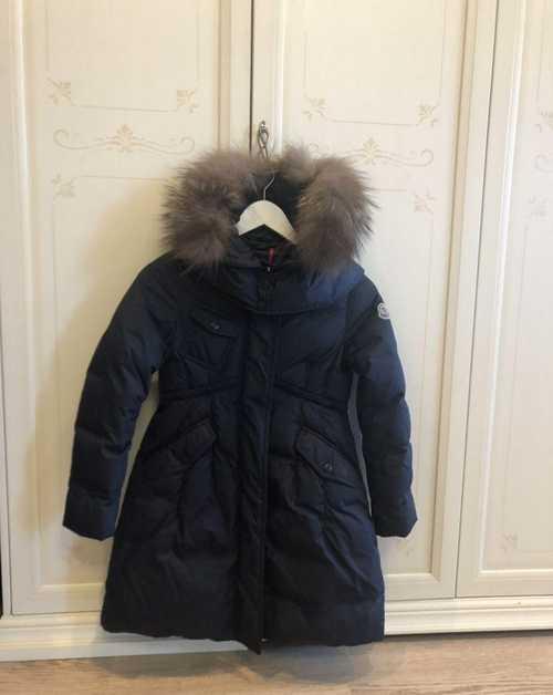 Пуховик Moncler, оригинал, 10 лет, 140 см