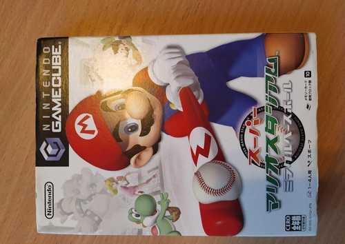 Mario baseball Nintendo gamecube диск Япония