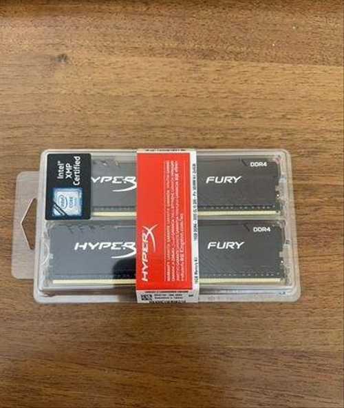 Оперативная пасять HyperX fury 16GB (2x8) 3000