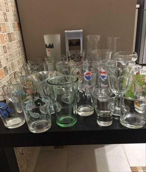 Бокалы, стаканы, кружки