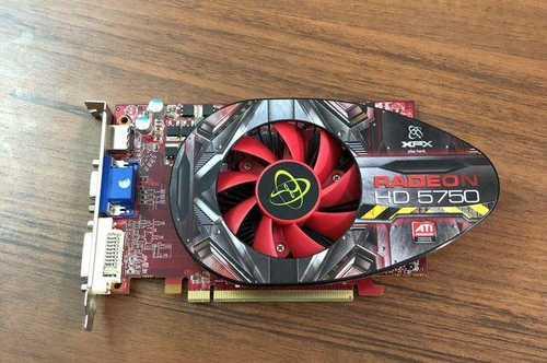 Видеокарта AMD radeon HD 6770 1gb