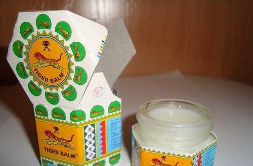 Белый тигровый бальзам (White Tiger Balm), 10 гр
