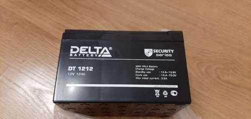 Аккумулятор Delta DT 1212 12Ач 12В