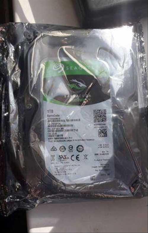 Hdd 1 tb новый Seagate barracuda st1000dm010