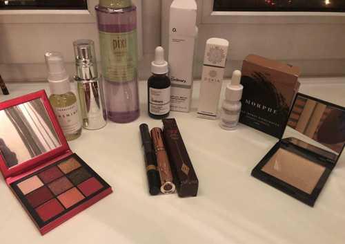 Косметика huda beauty, morphe, pixi, charlotte til