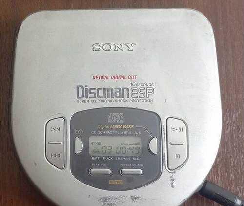 Портативный CD проигрыватель sony D-375