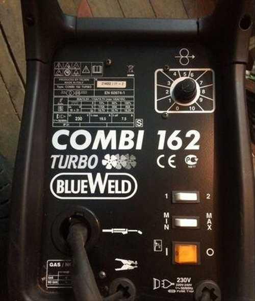 Сварочный полуавтомат blueweld combi 162 turbo