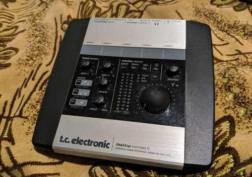 TC electronic desktop konnekt 6