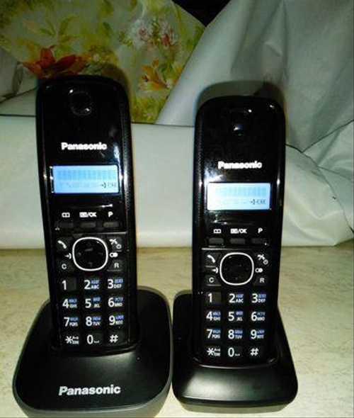 Радиотелефоны panasonic KX-TG1611RUH