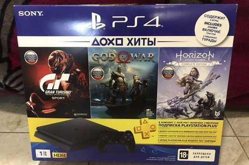 Коробка от Sony PS4