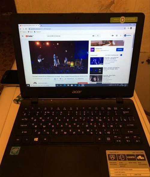 Ноутбук Acer Aspire ES1-131 нетбук