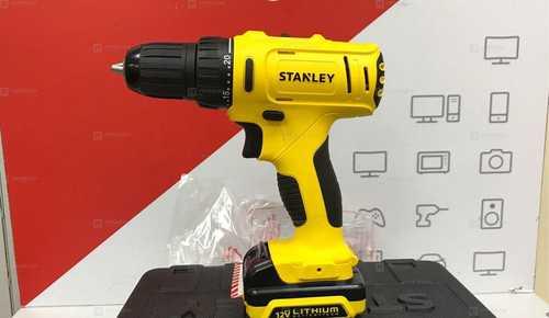 Аккумуляторная дрель-шуруповерт stanley SCD121S2K