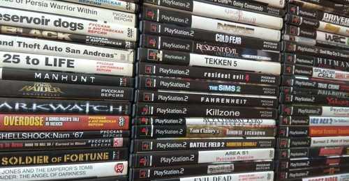 Playstation 2 игры (100+ дисков)