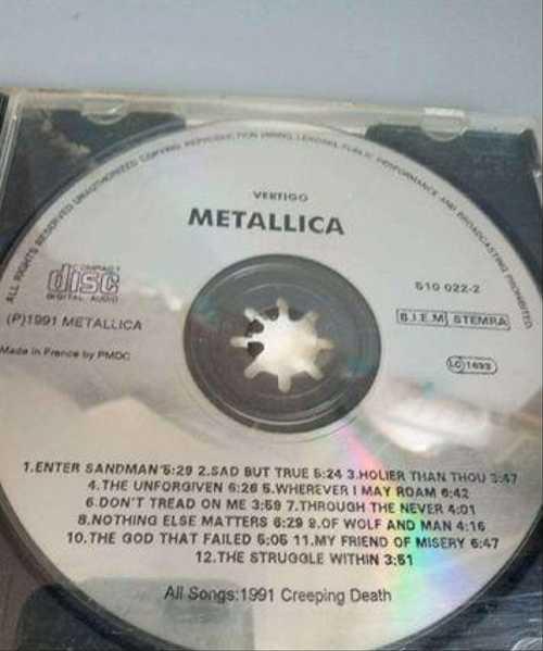 Диск Metallica