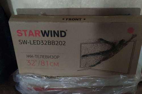 Телевизор StarWind SW-LED32BB202, 32", HD ready