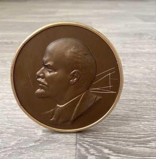Настольная медаль СССР Ленин
