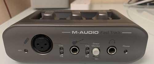 Звуковая карта M-audio fast track