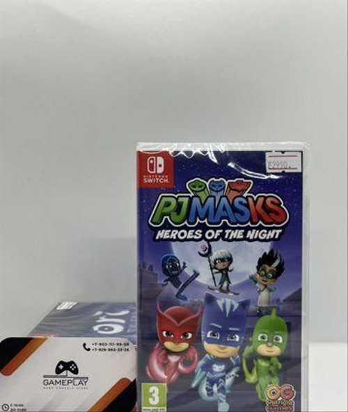 Nintendo switch PJ Masks Heroes of the night