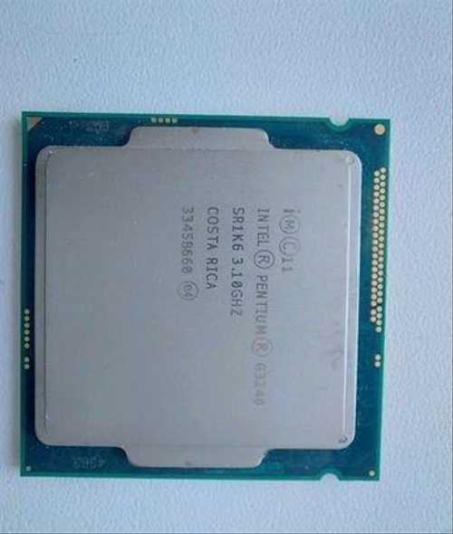 Процессор intel pentium g3240