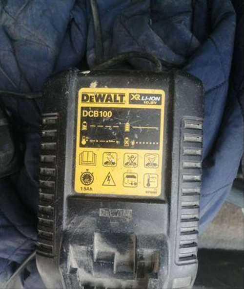 Зарядное устройство для шуруповерта dewalt dcb100