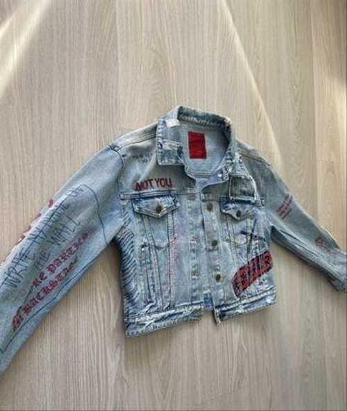 Стильная джинсовка pull bear