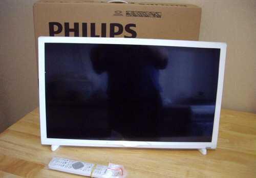 Телевизор Philips 24pht4032 60 24 дюйма белый