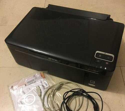 Мфу цветной принтер сканер Epson SX130