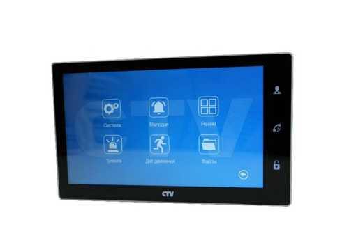 CTV-M4106AHD монитор видеодомофона FullHD (черный)
