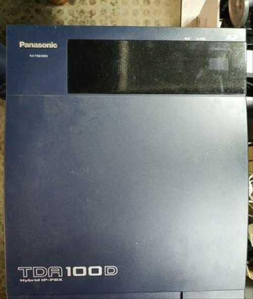 Цифровая гибридная IP-ATC Panasonic KX-TDA100DRP