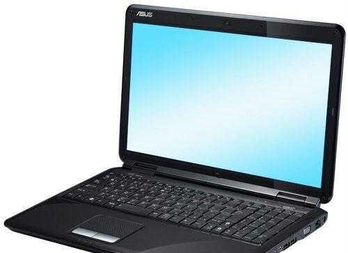 Ноутбук Asus k51ac AMD