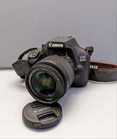 Canon EOS 4000d 18-55mm kit(Кир)