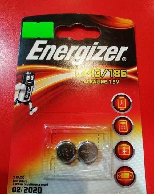 Часовые батарейки energizer