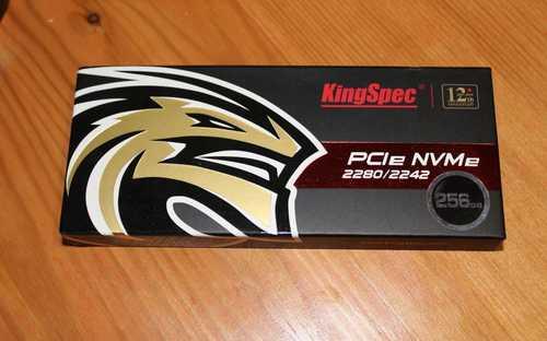 Kingspec SSD M.2 PCIe NVMe 256 Gb