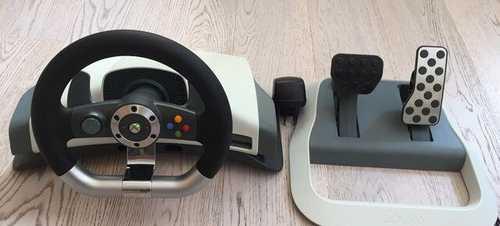 Руль Xbox 360 wireless racing wheel with force fee