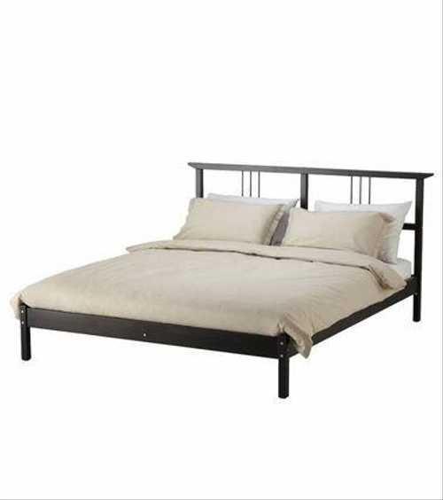 Кровать двухспальная IKEA рикене