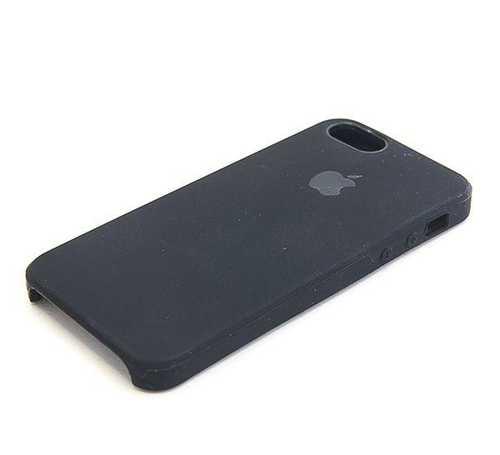 Накладка Apple iPhone 5/5S Silicon Case черный
