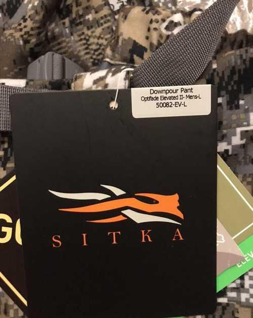 Продам брюки Sitka downpour pant gortex цвет eleva