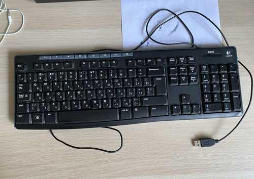 Клавиатура Logitech Media Keyboard k200