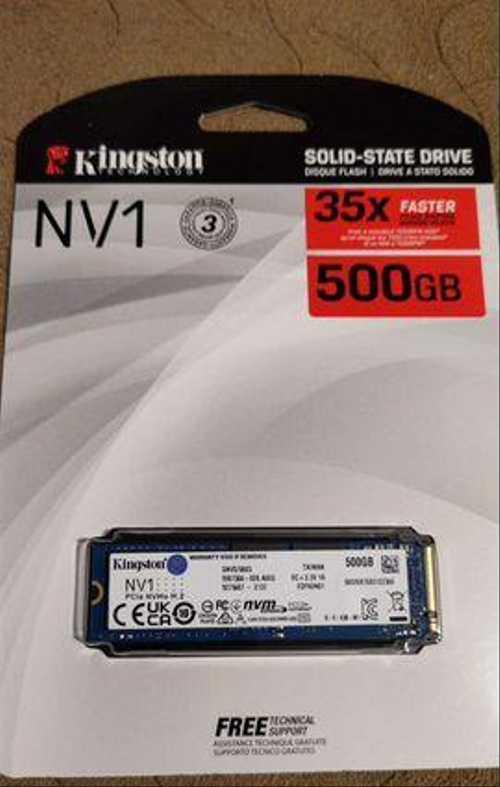SSD M2 nvme Kingston NV1 500Gb
