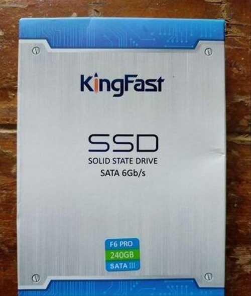 Новый SSD KingFast 240Gb F6 Pro