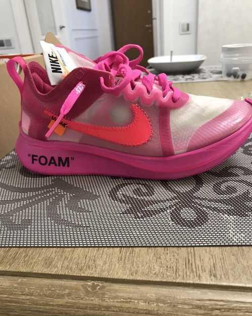 Nike x off-white zoom fly foam runner