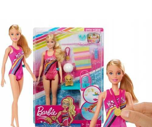 New Barbie "Чемпион по плаванию" 2020 GHK23
